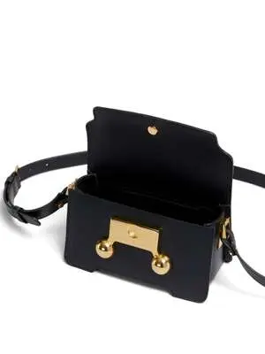 Marni Mini Trunkaroo Leather Shoulder Bag