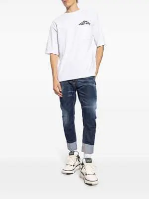 Dsquared2 Icon Crew-neck Cotton T-shirt - White