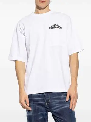 Dsquared2 Icon Crew-neck Cotton T-shirt - White