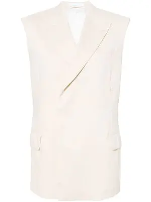 Helmut Lang Peak-lapel Waistcoat