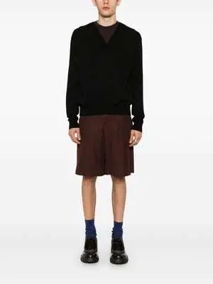 JIL SANDER Layered Virgin Wool-blend Jumper