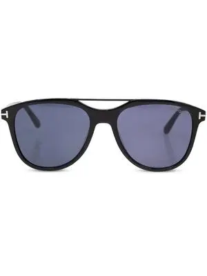 TOM FORD Damian 02 Pilot-frame Sunglasses - Black