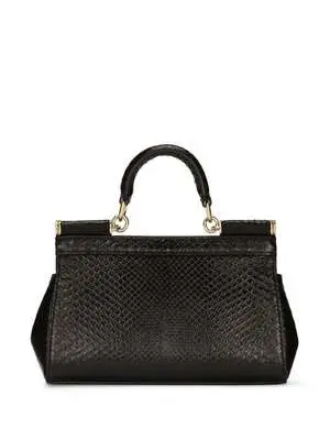 Dolce & Gabbana Small Sicily Handbag - Black