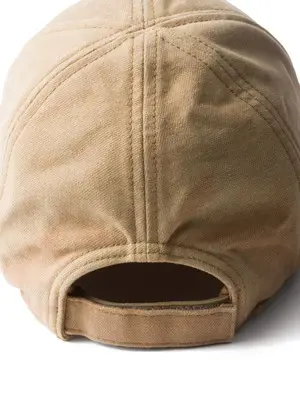 Prada Embroidered Baseball Cap
