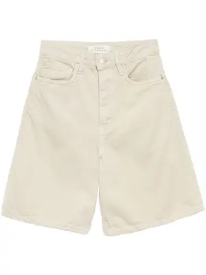Studio Nicholson Logo-patch Cotton-blend Shorts
