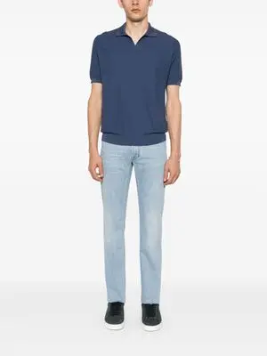 Brioni Meribel Mid-rise Slim-fit Jeans