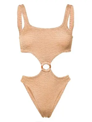 PARAMIDONNA Olivia Ring Swimsuit - Neutrals