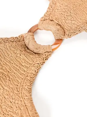 PARAMIDONNA Olivia Ring Swimsuit - Neutrals