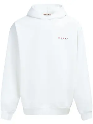 Marni Logo-print Cotton Hoodie