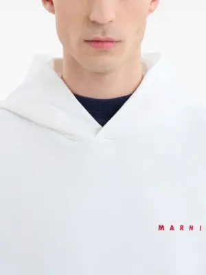 Marni Logo-print Cotton Hoodie