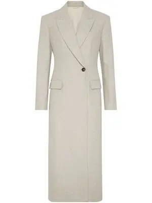Brunello Cucinelli Long Wool Coat