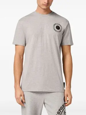 PLEIN SPORT Carbon Tiger Crew-neck T-shirt - Grey