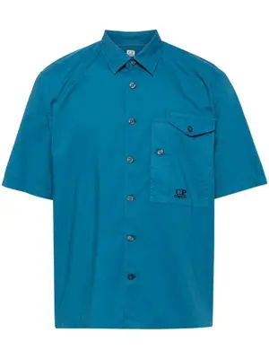 C.p. Company Embroidered Shirts For Men