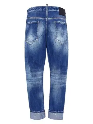 Dsquared2 Distressed Cropped Jeans