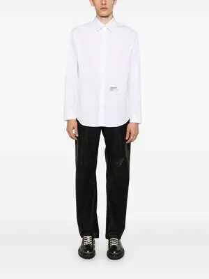 Dsquared2 Logo Print Poplin Shirt