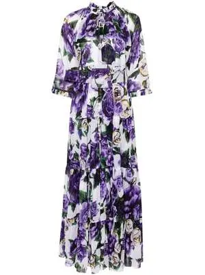 Samantha Sung V Neck Day Dresses