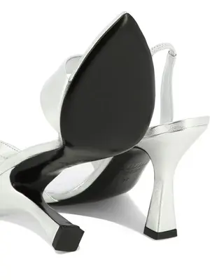 3JUIN Slingback Leather Sandals