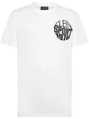 PLEIN SPORT Logo-print Crew-neck T-shirt