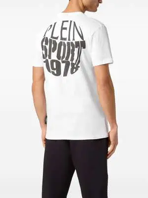PLEIN SPORT Logo-print Crew-neck T-shirt
