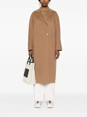 Max Mara Double-breasted Virgin Wool Coat