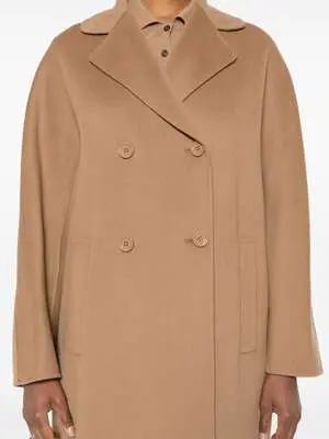 Max Mara Double-breasted Virgin Wool Coat
