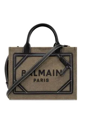 Balmain B-army Tote Bag - Green