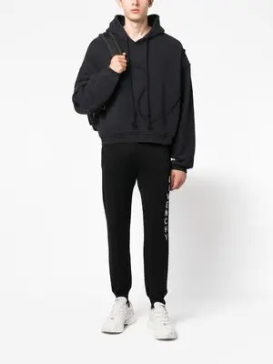Givenchy Intarsia-knit Logo Track Pants