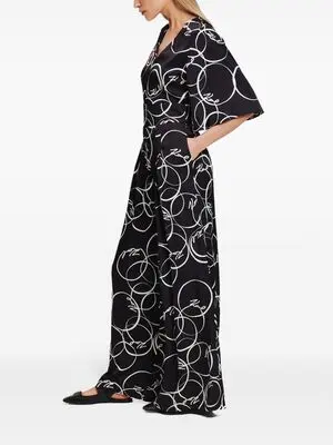 Karl Lagerfeld Circle-print Jumpsuit