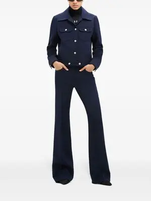 COURREGES 70's Bootcut Trousers - Blue
