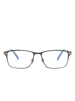 TOM FORD Rectangle-frame Glasses - Black