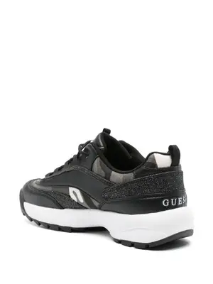 Guess Kaysies Glitter-detailed Sneakers