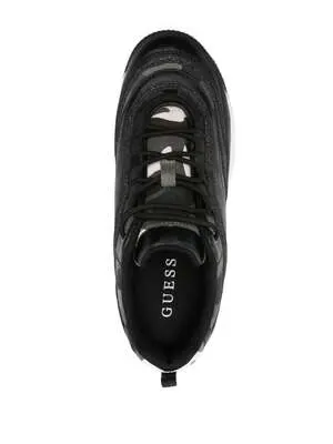 Guess Kaysies Glitter-detailed Sneakers