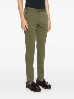 BOSS Mid-rise Tapered Chinos - Green