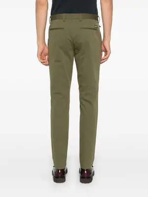BOSS Mid-rise Tapered Chinos - Green