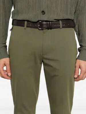 BOSS Mid-rise Tapered Chinos - Green