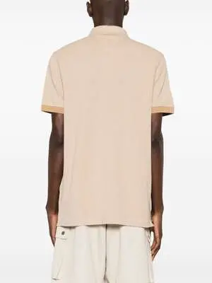 Tommy Hilfiger Logo-embroidered Organic Cotton Blend Polo Shirt