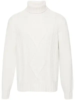 Brunello Cucinelli Roll-neck Cashmere Jumper
