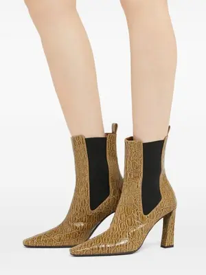 GIUSEPPE ZANOTTI 90mm Janiee Beatles Chelsea Boots