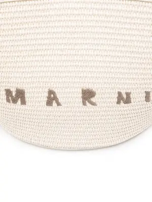 Marni Interwoven Tote Bag - White