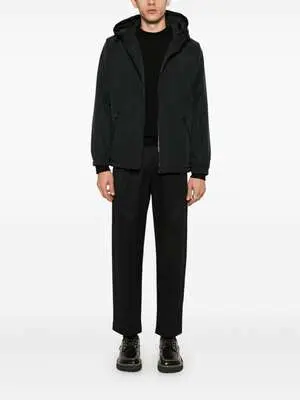 A.p.c. Logo-embroidered Wool Jumper - Black