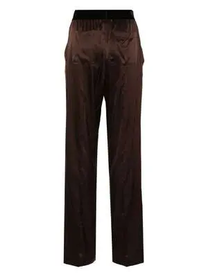 TOM FORD Straight-leg Pyjama Bottoms - Brown