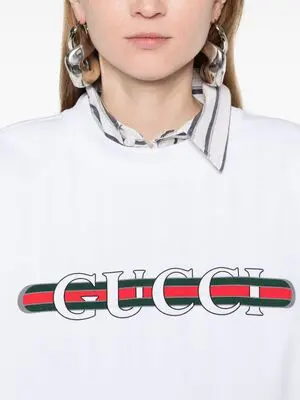 Gucci Web-print Sweatshirt