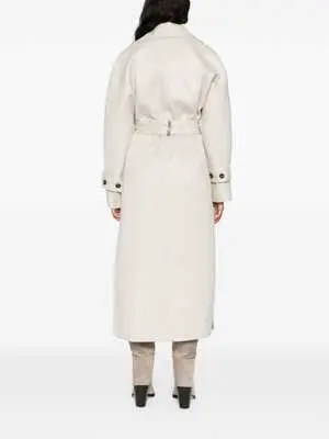 Brunello Cucinelli Cashmere Belted Midi Coat