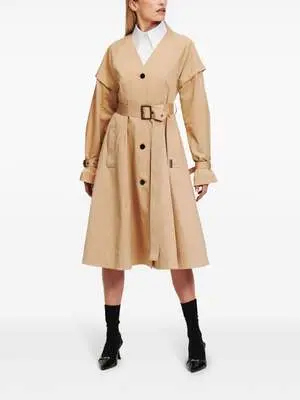 Karl Lagerfeld Transformer Detachable Trench Coat