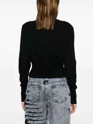VIVIENNE WESTWOOD Orb-embroidery Cardigan - Black