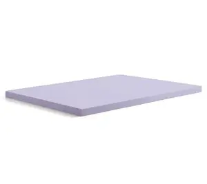 LUCID 3' Lavender And Gel Memory Foam Mattress Pper Queen - One-color