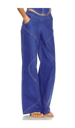 BY.DYLN Ramona Wide Leg Jeans