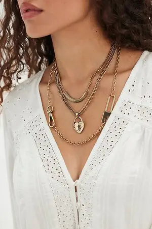 Women's Layered Charm Necklaces