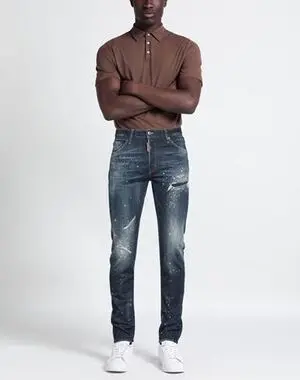 Dsquared2 Slim Fit Jeans With Embellishments