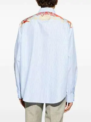 Versace Barocco Sea Striped Shirt